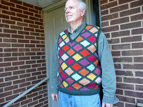 Ravelry: Adult's Harlequin Sweater pattern by Zoe Hunt