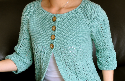 Ravelry: hapichick's Spring February Lady Sweater