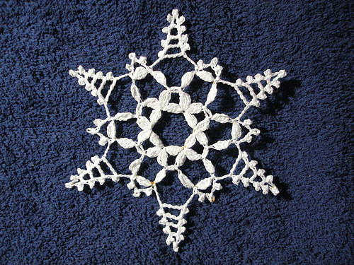 Ravelry: Snowflake Ornament pattern by American Thread Company