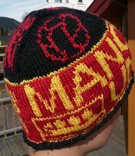 Ravelry: ManU hat pattern by Tori Seierstad