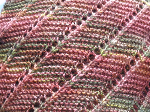 Ravelry: Diamonds on the Diagonal pattern by Ilga Leja