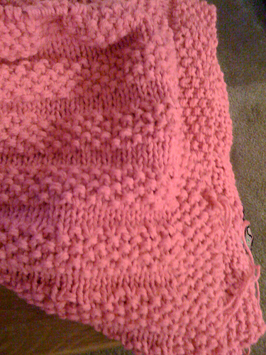 Ravelry: Hooded Baby Blanket (knit) pattern by Lion Brand Yarn