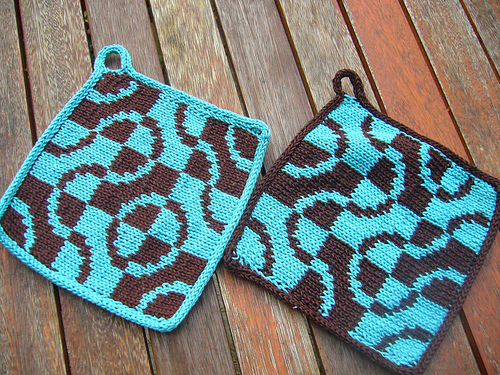 Ravelry: Truchet Tiles pattern by Andrea Krüß-Anders