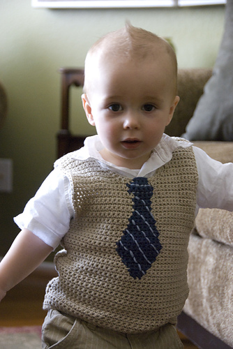 Ravelry: Little Man Vest pattern by Candi Jensen