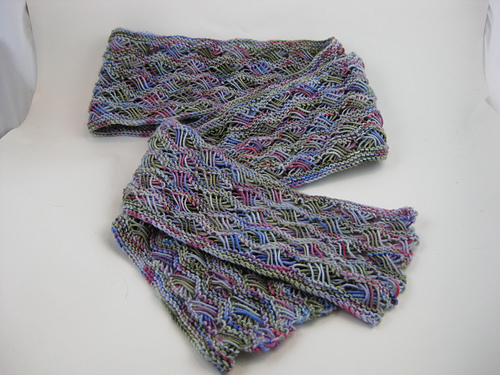 Ravelry: Crossover Scarf pattern by Trish Fagley