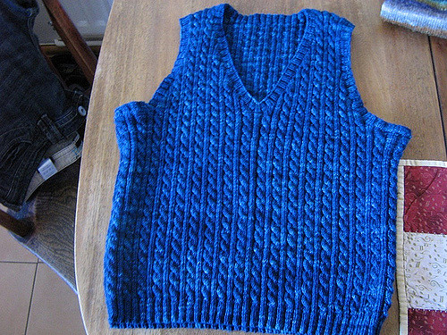 Ravelry: Cable Tank Top pattern by Sian Brown Knitwear Design