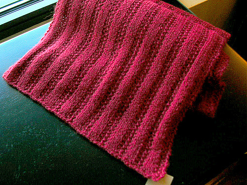 Ravelry: Scarf or Stole in Fancy Rib Stitch pattern by Luce Smits