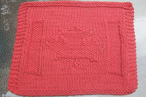 Ravelry: Canadian Flag Dishcloth pattern by Lisa Millan