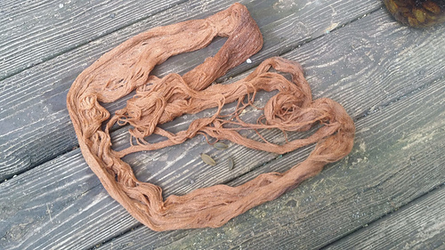 Ravelry: ChaoticK's Pecan Hull Dyed Combinatorics MKAL