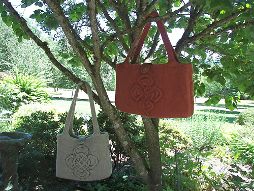 Ravelry: Viking Cable Bag pattern by Kristi Holaas