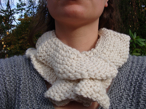 Ravelry: Double Ruffle Neckwarmer pattern by Jennifer Miller Comstock