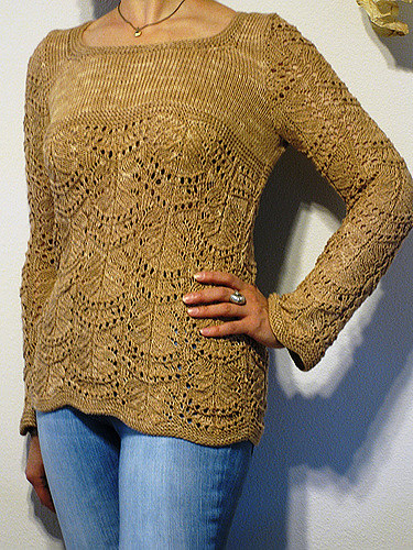 Ravelry: Wavy Lace Tunic pattern by Gayle Bunn