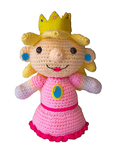 Ravelry: Princess Peach Softie Pattern pattern by Michelle Rheaume