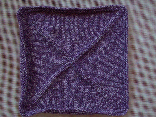 Ravelry: Plain 9" Blanket Square pattern by Amy McElwain
