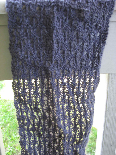 Ravelry: Madeira Lace Scarf pattern by Windy Valley Muskox