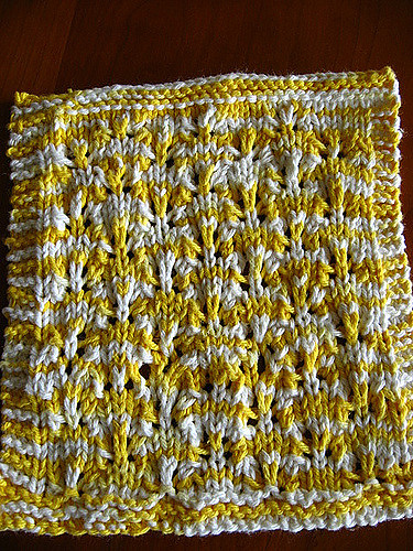 Ravelry: Butterfly Lace Stitch Cloth pattern by Lucie Melahn