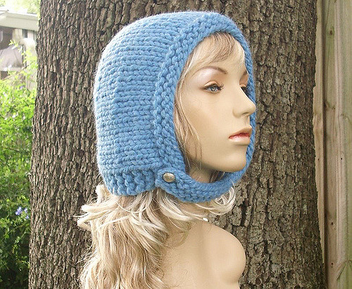Ravelry: Pixie In Training Aviator Cap pattern by Diane Serviss
