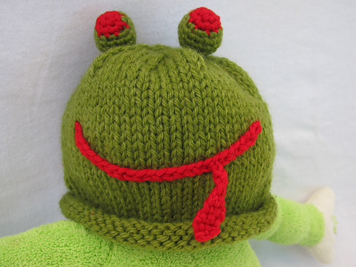 Ravelry: Animal Baby Froggy Hat pattern by Lion Brand Yarn