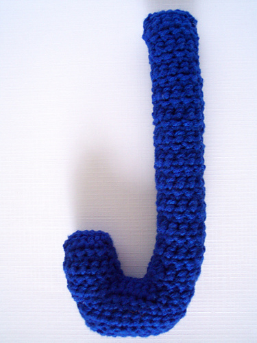 Ravelry: Alphabet Letter --- Capital J Pattern pattern by Lauraslefthook