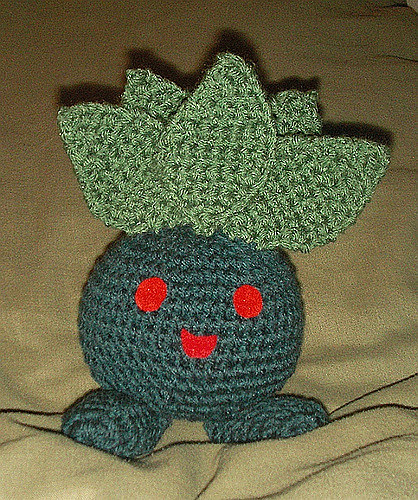 Ravelry: Oddish Plushie pattern by Linda Potts
