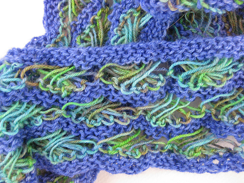 Ravelry: Crossover Scarf pattern by Trish Fagley