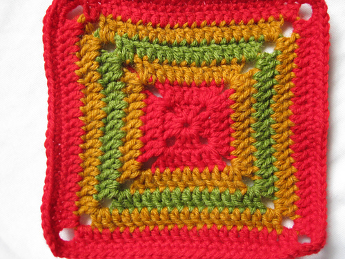 Ravelry: Square Target pattern by Jan Eaton