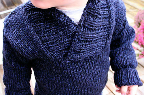 Ravelry: Oh, Handsome Winter-Sweater pattern by Anna Enge