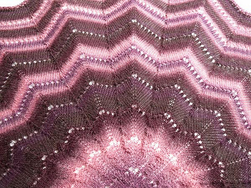 Ravelry: Revontuli -huivi/Northern Lights pattern by AnneM