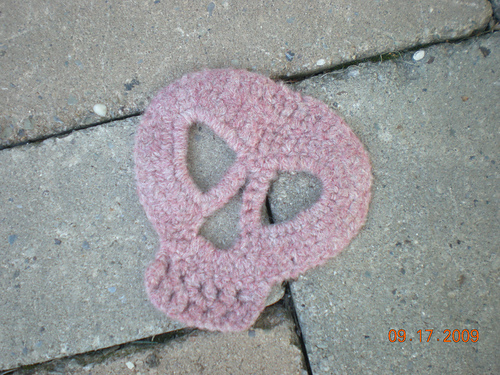 Ravelry: Day of the Dead Crochet Skull pattern by Darlene R. Harris