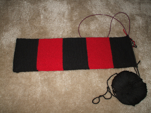 Ravelry: Striped Team Scarf pattern by Ruth Ellen