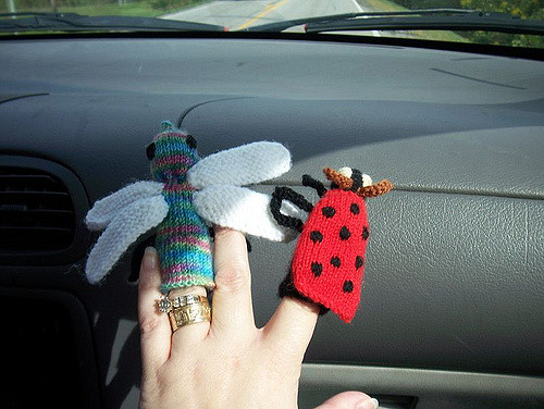 Ravelry: Bug Finger Puppets pattern by Joanne Seiff