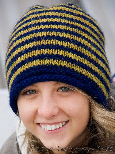 Ravelry: Rugby Hat pattern by Kristi Schueler