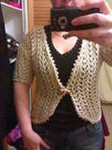Ravelry: Lace Cardigan with Long or Short Sleeves pattern by Sirdar