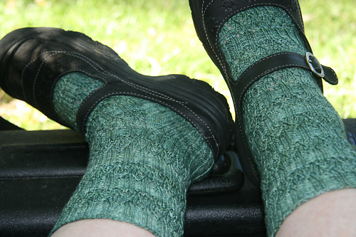 Ravelry: Reston Socks pattern by Susan Lutsky