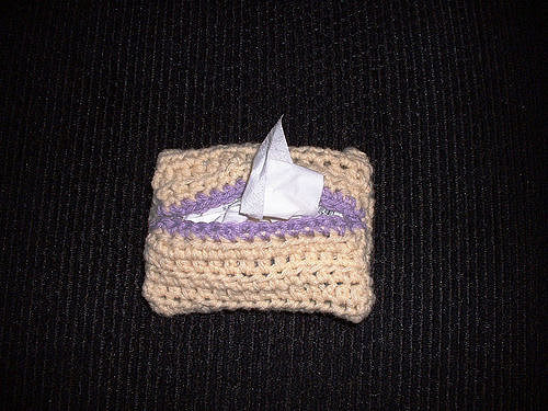 Ravelry: Pocket Tissue Cover pattern by Lisa Hamblin