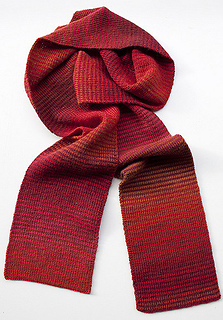 Ravelry: stern's Zauberball Striped Scarf