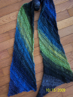Ravelry: Super Easy Diagonal Scarf pattern by Andrea Osborne