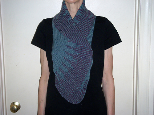 Ravelry: Short Row Scarf #80901AD pattern by Lion Brand Yarn
