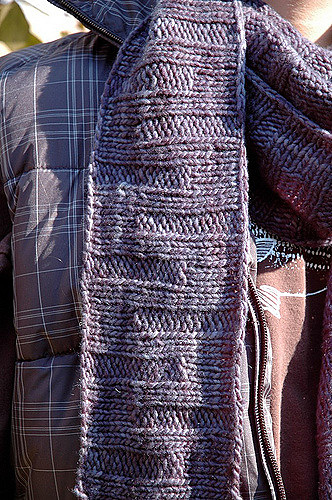 Ravelry: Horizontal Rib Scarf pattern by Leigh Radford