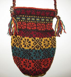Ravelry: Snap To It, Fair Isle Bag pattern by Mary Triplett