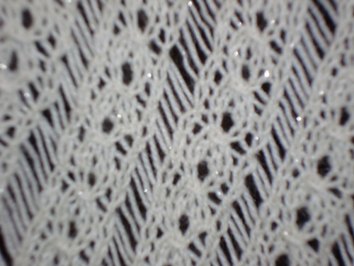 Ravelry: Coin Lace Stole pattern by Shui Kuen Kozinski