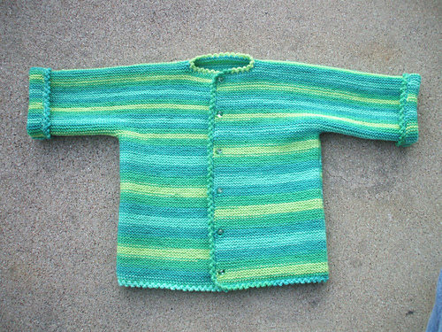 Ravelry: 0305-7A Multi-Coloured Jacket pattern by Ingvill Freland