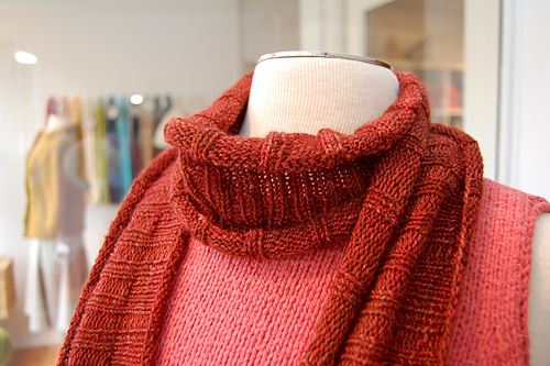 Ravelry: Horizontal Rib Scarf pattern by Leigh Radford