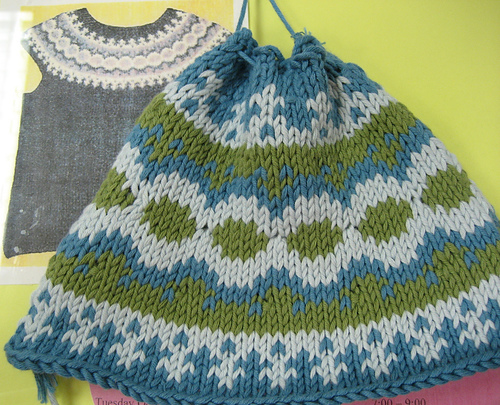 Ravelry: Top Down Lett-Lopi Vest pattern by Chris Wass