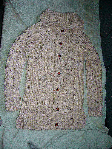 Ravelry: Cable and Rope Aran Jacket pattern by Sirdar
