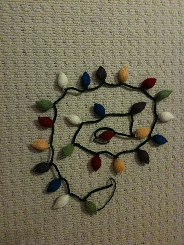 Ravelry: String of Lights pattern by Nina Isaacson