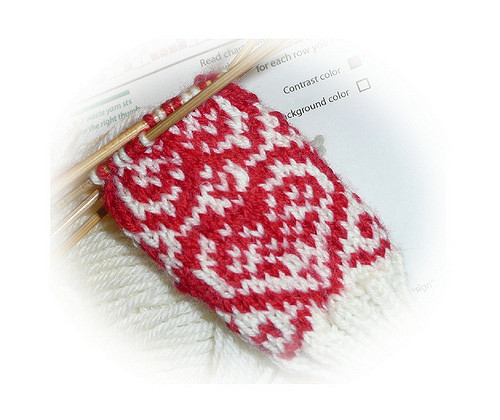 Ravelry: Scandinavia Miniature Mittens pattern by Randi K Design