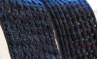 Ravelry: Reversible Lace Rib Scarf pattern by Lisa Rosen