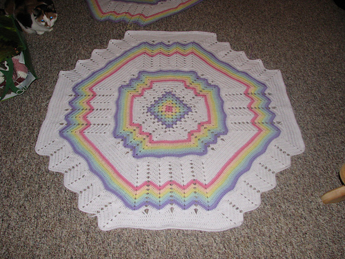 Ravelry: beginner8's Rainbow Ripple