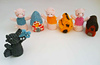 Ravelry: Three Little Pigs Fairy Tale Finger Puppets pattern by Jenny Lloyd